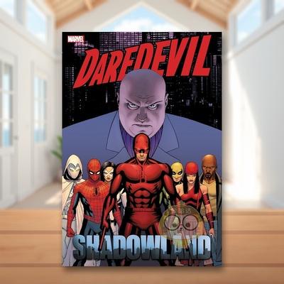 【现货】【Marvel】敢死队暗影大陆合集英文漫画精装进口原版书Daredevil: Shadowland Omnibus Cassaday Cover Diggle  Andy书籍