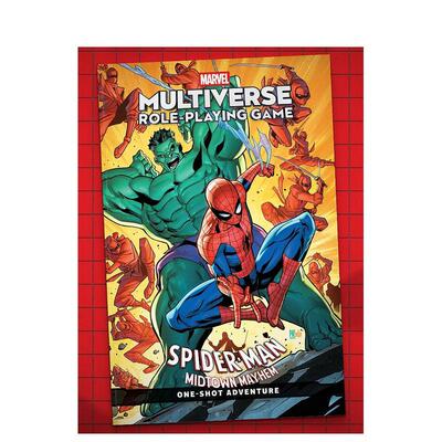 【预售】漫威多元宇宙角色扮演游戏：蜘蛛侠 —中城乱战 Marvel Multiverse Role-Playing Game: Spider-Man 原版英文漫画书