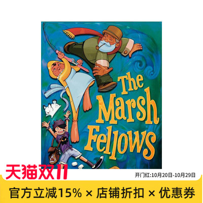 【预售】沼泽住民 网红漫画家Anna-Laura Sullivan首部全彩漫画 The Marsh Fellows 英文漫画进口原版图书籍外文正版 中年级读物A