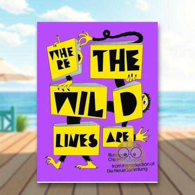 【现货】狂野线条DieNeueSammlung绘本插图史英文字体图案标志设计Die Neue Sammlung进口原版书精装Where the Wild Lines Are I书