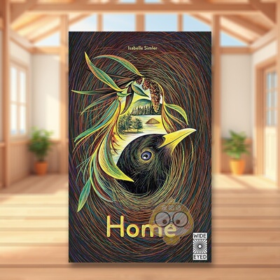 【预售】【法国插画师Isabelle Simler】家英文儿童绘本插画师进口原版外版书精装3-6周岁HomeIsabelle SimlerWide Eyed Edition书