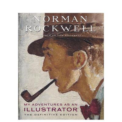【预售】My Adventures as an Illustrator我的插画师历险记 英文进口原版版艺术画册画集外文图书 Norman Rockwell