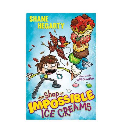 【预售】不可思议的冰淇淋店 卷1 The Shop of Impossible Ice Creams 原版英文儿童章节书 儿童幽默读物