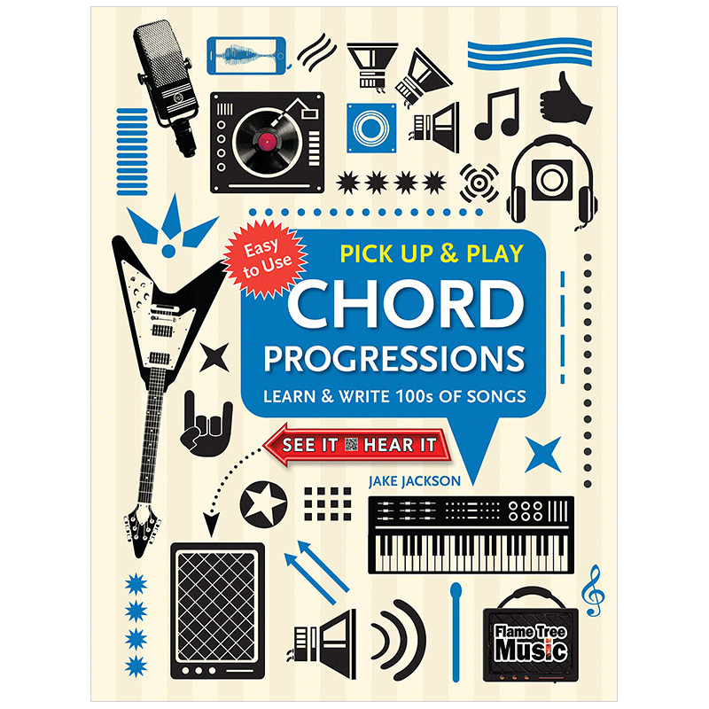 【WH】Chord Progressions 和弦进阶 音乐乐器学习 英文原版图书籍进口正版 Jake Jackson
