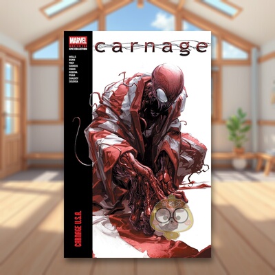 【预售】屠杀现代史诗合集：屠杀美国 Carnage Modern Era Epic Collection: Carnage U.S.A. 原版英文漫画书