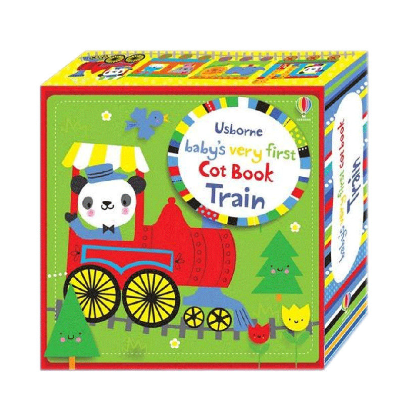 Baby’s Very First Cot Book：Train火车儿童软布书英文原版_虎窝淘