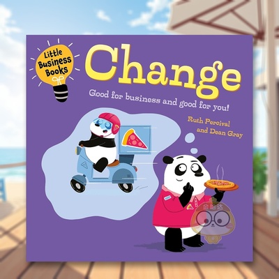 【现货】给孩子的商业小丛书：变革 Little Business Books: Change 原版英文儿童绘本进口书籍图书外版正版