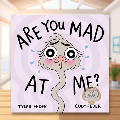 【预售】你生我气了吗Are You Mad at Me?英文儿童绘本自我认知情绪管理6-9岁精装进口原版书Tyler Feder  Rocky Pond Books书籍图