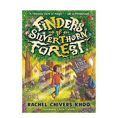 【预售】【寻物客系列】遗失的珍宝 【Finders of Silverthorn Forest】The Lost Treasures 原版英文儿童章节书 Rachel Chivers进