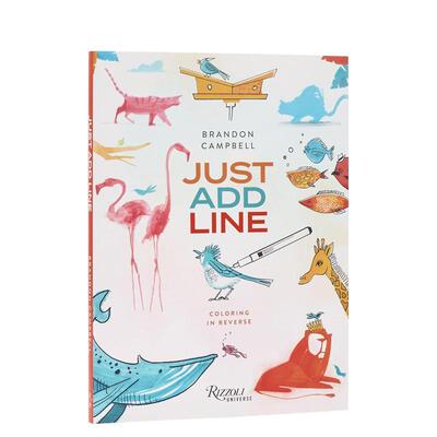 【预售】布兰登·坎贝尔：只需添线 Brandon Campbell's Just Add Line 原版英文生活综合进口书籍图书外版正版