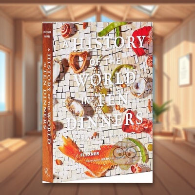 【预售】10 道晚餐中的世界史：2000年与100 种食谱英文餐饮进口原版外版书精装14岁以上A History of the World in 10 Dinners:书