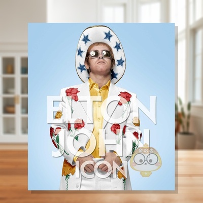 【预售】埃尔顿·约翰：传奇偶像 Elton John: Icon 原版英文摄影作品集肖像进口书籍图书外版正版