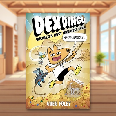 【现货】袋鼠戴克斯：世界上* 棒的考古学家（平装） Dex Dingo: World's Best Greatest Ever Archaeologist 原版英文儿童漫画