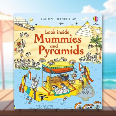 【预售】【翻翻书】木乃伊和金字塔 【Look Inside】mummies and pyramids 原版英文儿童趣味进口书籍图书外版正版