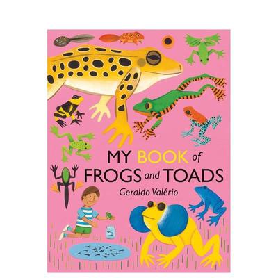 【预售】【小小自然学家科普大书】青蛙和蟾蜍 My Book of Frogs and Toads 原版英文儿童绘本