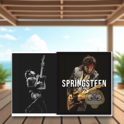 【预售】布鲁斯斯普林斯汀75个关键事件Bruce Springsteen at 75英文生活音乐精装进口原版书Gillian G. Gaar Motorbooks书籍图书