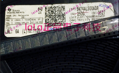SN74ALS00ADR 74ALS00A 74ALS00 SOP3.9MM 逆变器  SOP-14