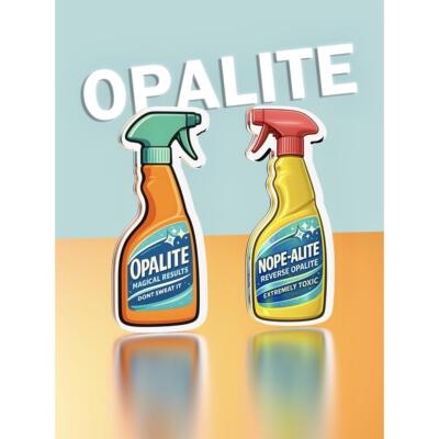 霉霉Opalite喷雾冰箱贴文化个性创意冰箱装饰贴亚克力强力磁吸贴