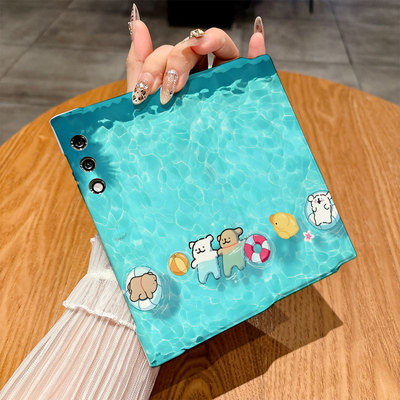 适用荣耀Vpurse手机壳Magicvs/Magicv5/Magicvs3翻盖皮套Magicv3彩绘Magicvs至臻版仿皮Magicv2至臻版时尚潮
