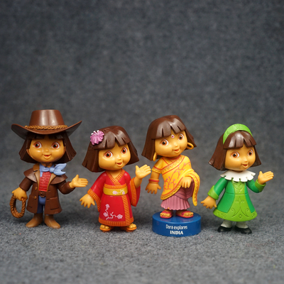 Dora历险记异国风情装扮人偶模型
