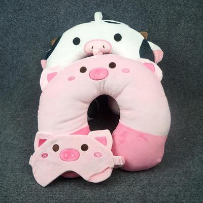 卡通U型枕可爱U型枕头靠护颈枕