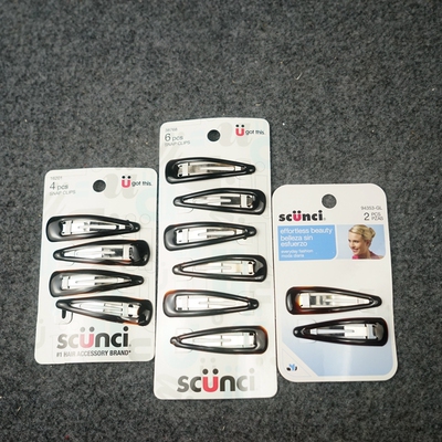 欧美发饰水滴夹掰卡发饰