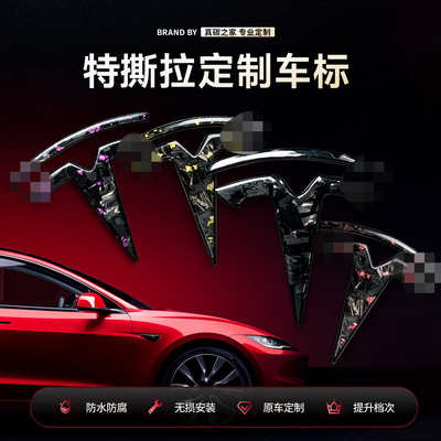 特斯拉ModeIYModeI3Logo配件