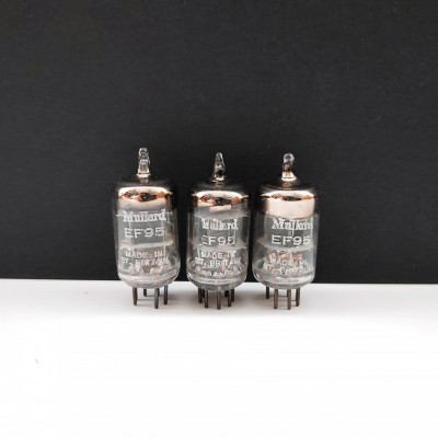 全新鸡爪标方环大盾 CV850/EF95/6J1/5654/403A电子管mullard猫鼬