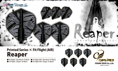 COSMO Fit Flight (AIR) Printed Series｜Reaper 黑色死神镖翼