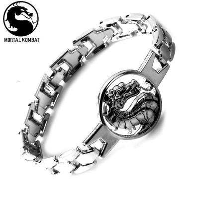 真人快打 手链 魔宫帝国 Mortal Kombat格斗游戏标志合金手链