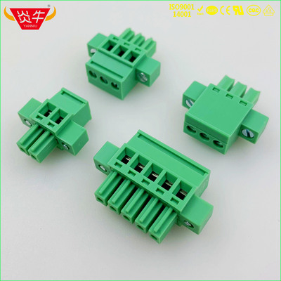 插拔式PCB接线端子排15EDGKAM KF2EDGKAM 3.5 MCVR1.5 STF 连接器
