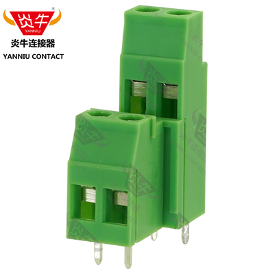 5.0mm炎牛双排PCB接线端子YN129B/DG130B/KF/HL/EEHK500V/MKKDS3