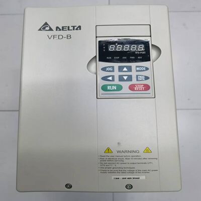 九成新 台达变频器VFD075B43A 7.5千瓦 38