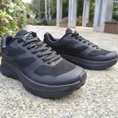 【库存清理】尖兵原厂黑色系带战术户外低帮吸汗轻薄透气运动鞋