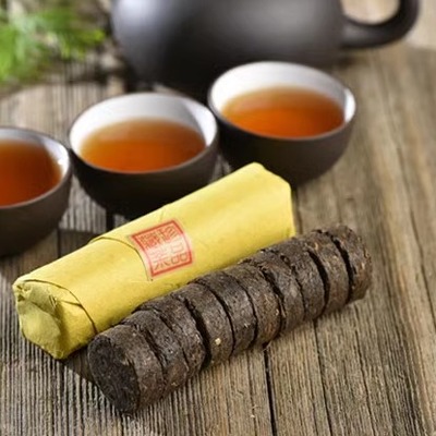 雅安藏茶小圆饼黑茶2011年