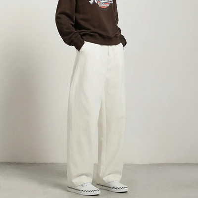 Miss couleur汉麻高腰休闲香蕉裤高腰宽松长裤等跑单MC26SS013