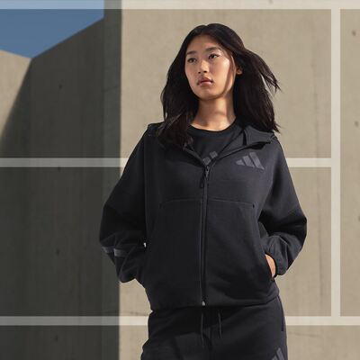 【断码清仓专区】正品阿迪达斯夹克女子防风长袖夹克衫外套FT9884