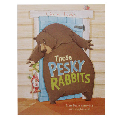 英文原版绘本 Those Pesky Rabbits 那些讨厌的兔子