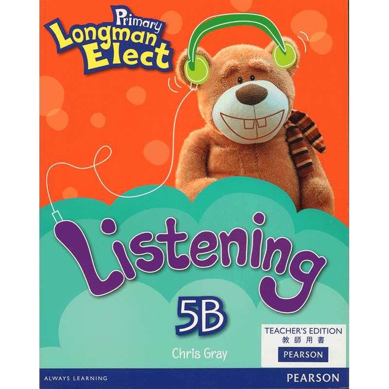 培生朗文小学教材Primary Longman Elect Listeng 5B Teacher's Edition教师版纯全英文版正版原著 ...