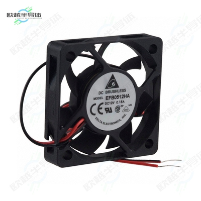 EFB0512HA[风扇FAN AXIAL 50X10MM 12VDC WIRE]