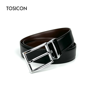 TOSICON男士腰带针扣简约商务