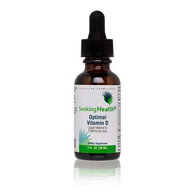 Optimal Vitamin D3 Liquid | 2,000 IU Per Drop | 900 Servings