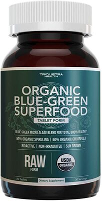 Organic Spirulina & Chlorella Tablets – 4 Organic Certifica