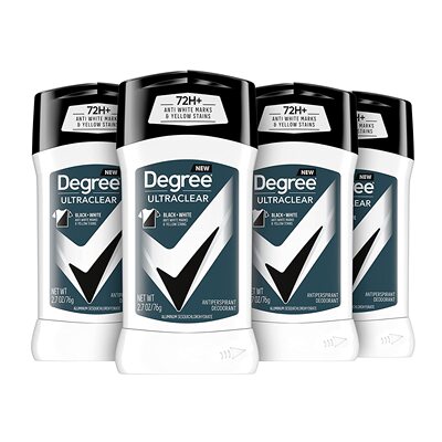 美国代购Degree Men UltraClear Antiperspirant Black