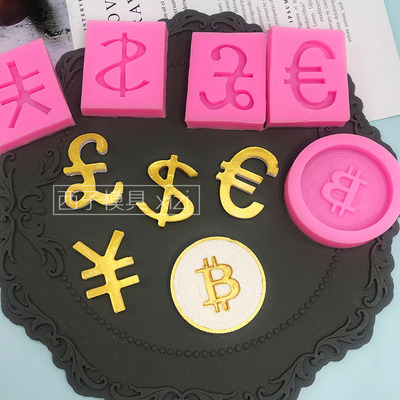 diy巧克力翻糖蛋糕装饰模具