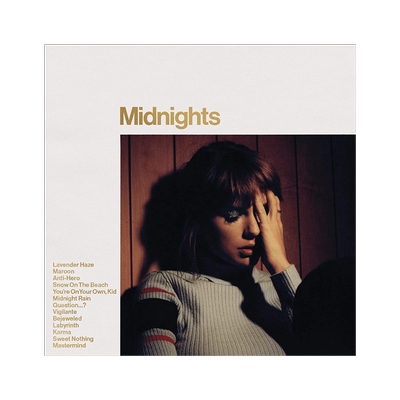 【自营】原装 泰勒斯威夫特专辑 午夜Midnights 桃木版 CD唱片