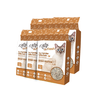 afp混合猫砂2.5kg*6除臭快速结团