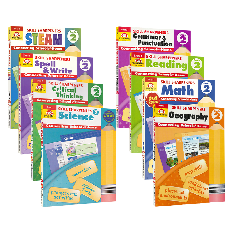 Evan-Moor Top Student Grade K优等生系列幼儿园大班美国加州教辅 evanmoor_虎窝淘