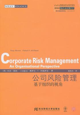 正版公司风险管理:基于组织的视角:an organisational perspective托尼·莫纳书店管理书籍 畅想畅销书
