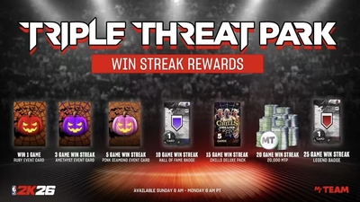 STEAM NBA2K26VC MT 5连胜/周日活动